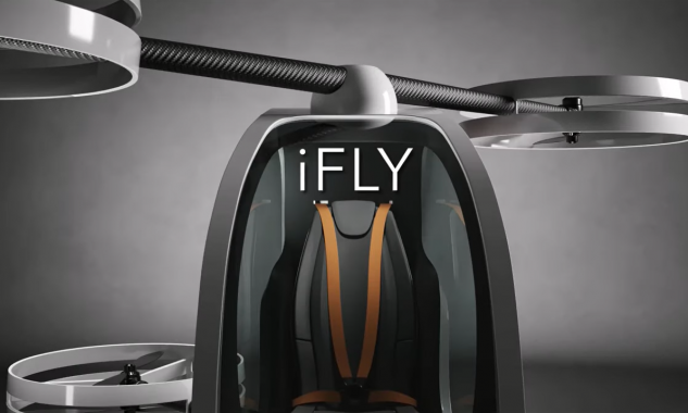 NeXt iFLY xe bay chạy điện phương tiện hữu dụng trong tương lai gần