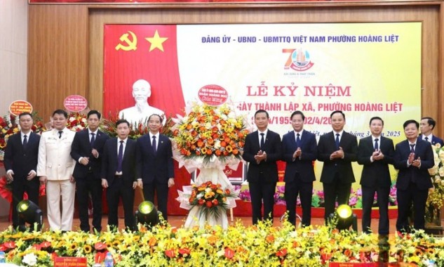 Phường Hoàng Liệt tổ chức lễ kỷ niệm 70 năm giữa bối cảnh đô thị hóa ...