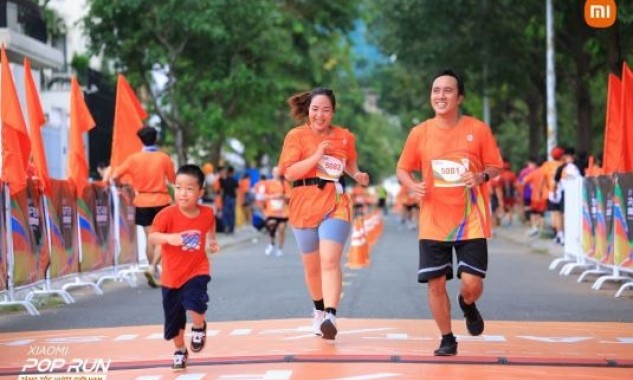 Xiaomi POP Run 2024 ghi dấu cột mốc 17.000 chiếc Xiaomi Smart Band 9 ...